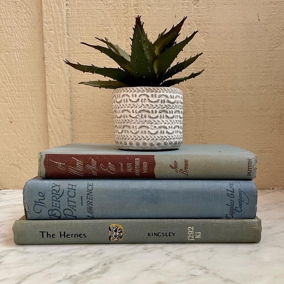 Vintage | Accents | Vintage Hardcover Book Set 3 | Poshmark